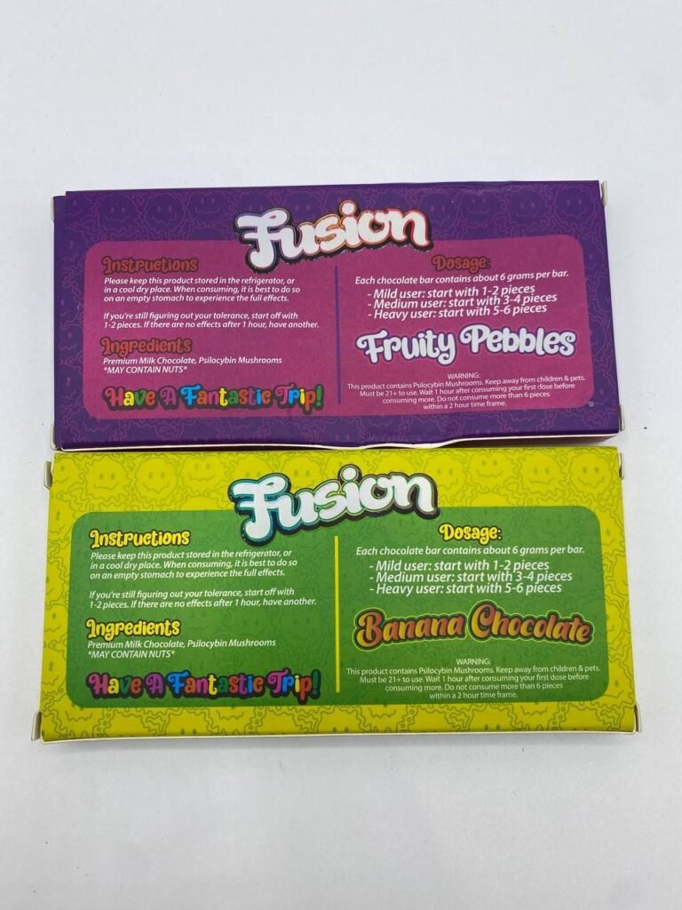 Fusion Mushroom Chocolate Bars - Next Day Bud!