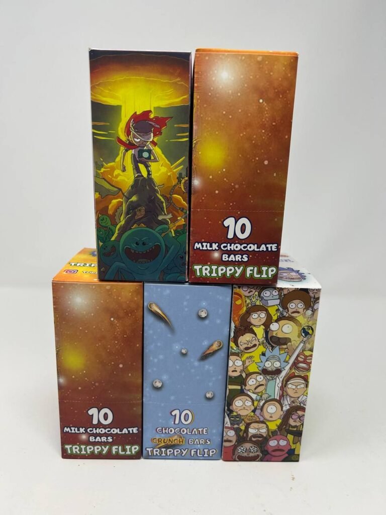 Trippy Flip 500mg THC/ 3500mg Shroom Chocolate Bar - NDB!